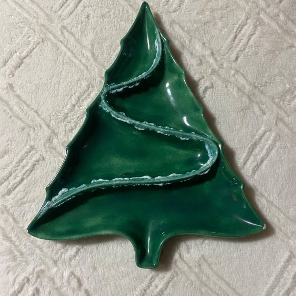 Vintage | Holiday | Vintage 96s Atlantic Mold Christmas Tree Divided ...